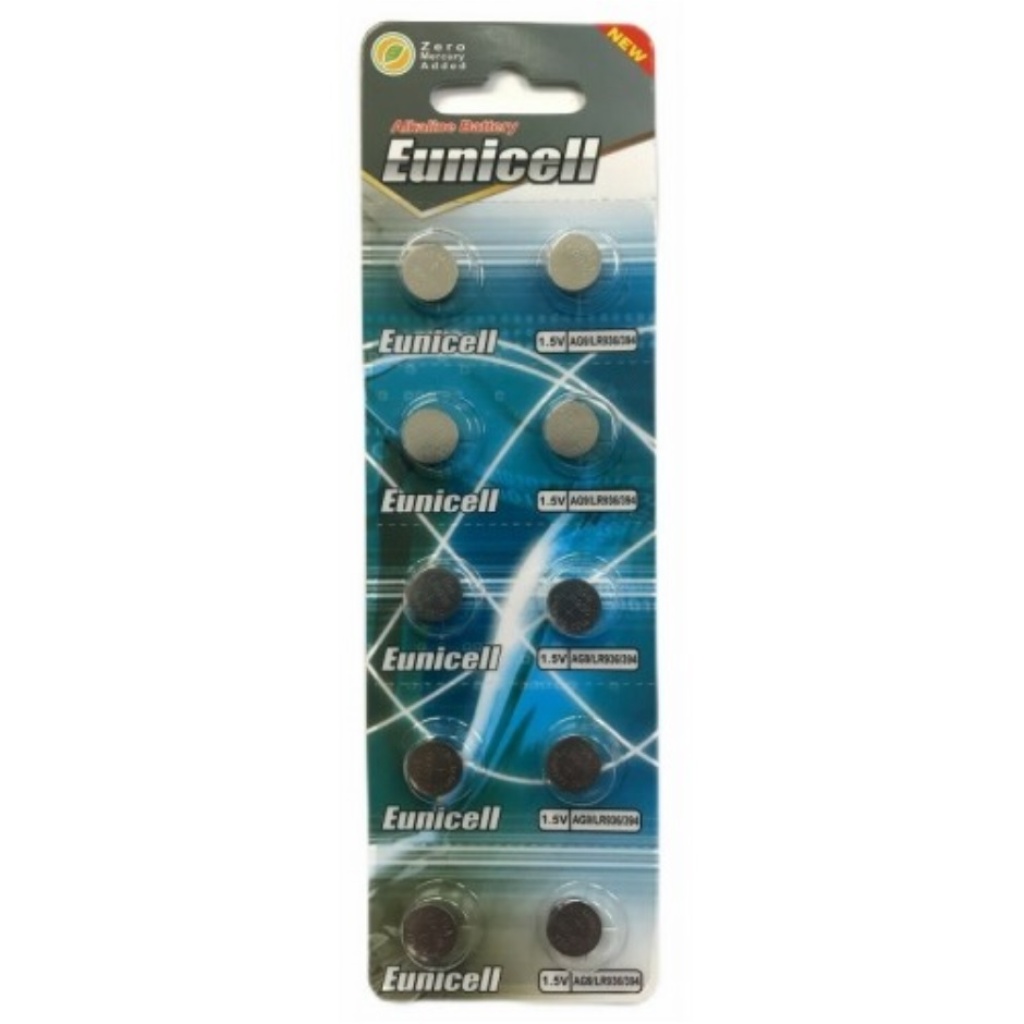 10 x AG9 Battery Alkaline 1.5V - Aubattery