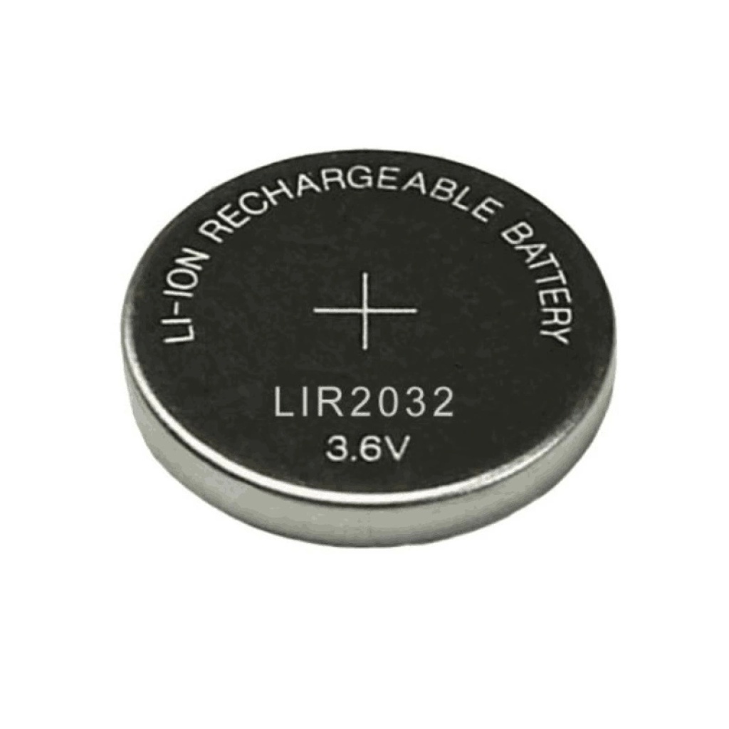 LIR2032 Rechargeable Battery Lithium 3.6V - Aubattery