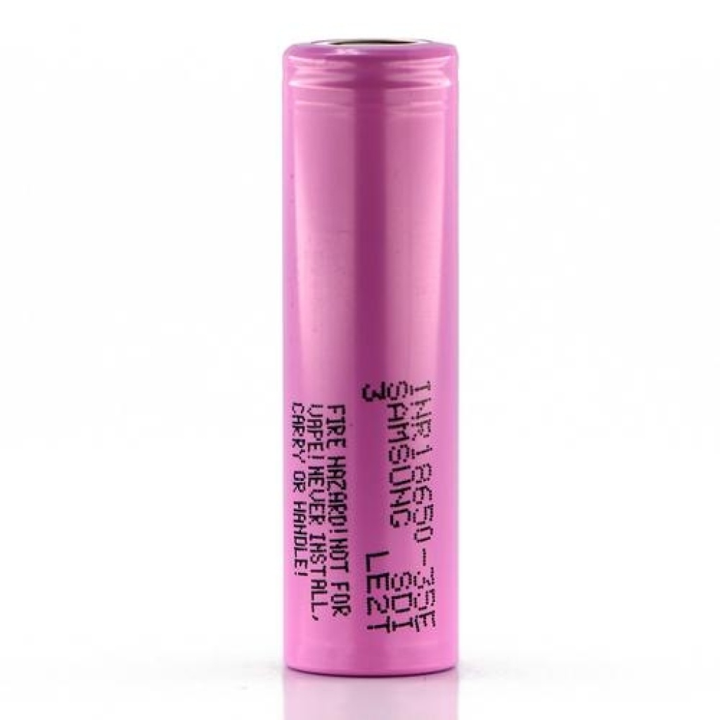 Samsung INR18650-35E 3500mAh 8A Li-Ion Battery (Flat Top) – Aubattery